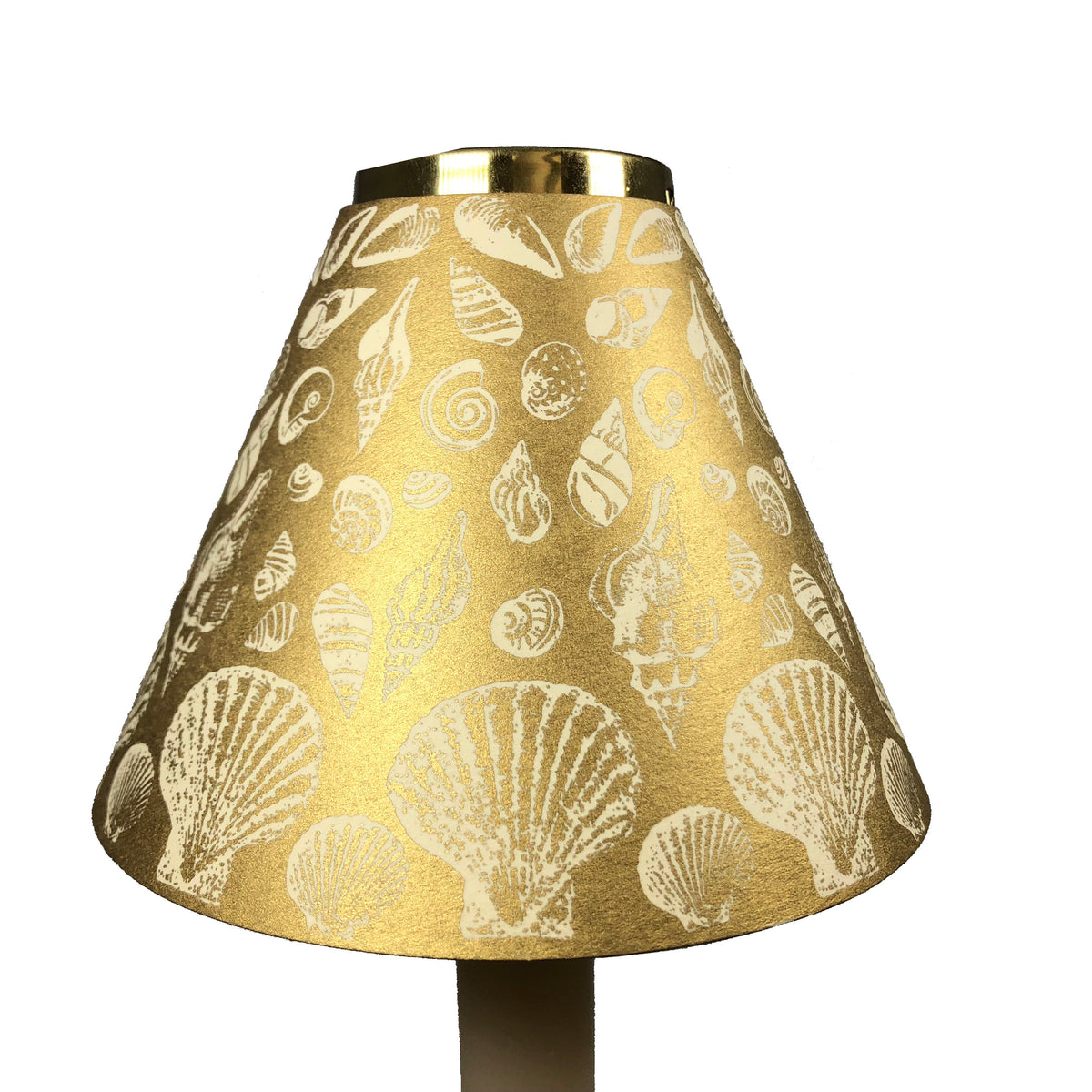 Cream Shells On gold – Frolic Lighting